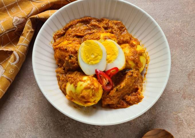 Resep Rendang Telur oleh Yuniar Maharani - Cookpad