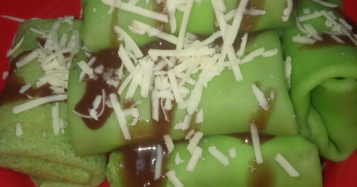Resep Dadar Gulung Isi Fla Coklat Pisang Keju oleh Purry Wardani Haykal ...