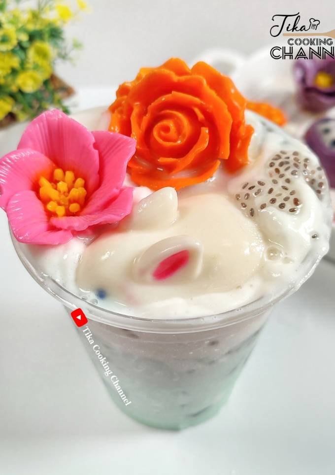 Resep Es Bubble Gum With Cream Cheese oleh Rahayu Sartika Br. Sembiring ...