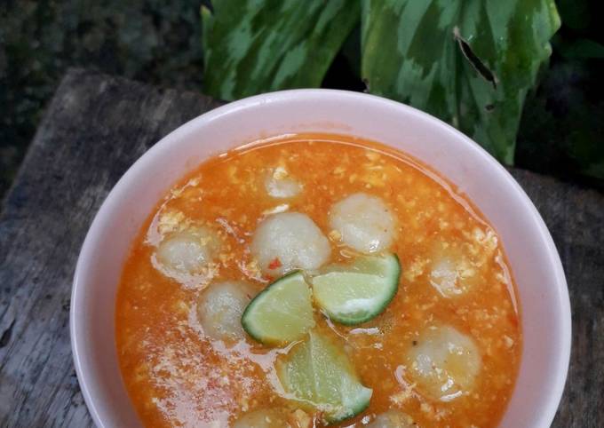 Resep Bakso Aci Nasi oleh Dapoer Sarie - Cookpad