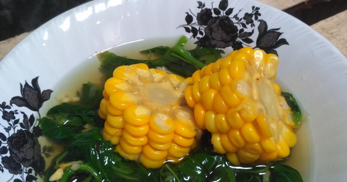 Resep 114. Sayur Menir Bayam oleh Fauziah Adnan Ummu Sarah - Cookpad