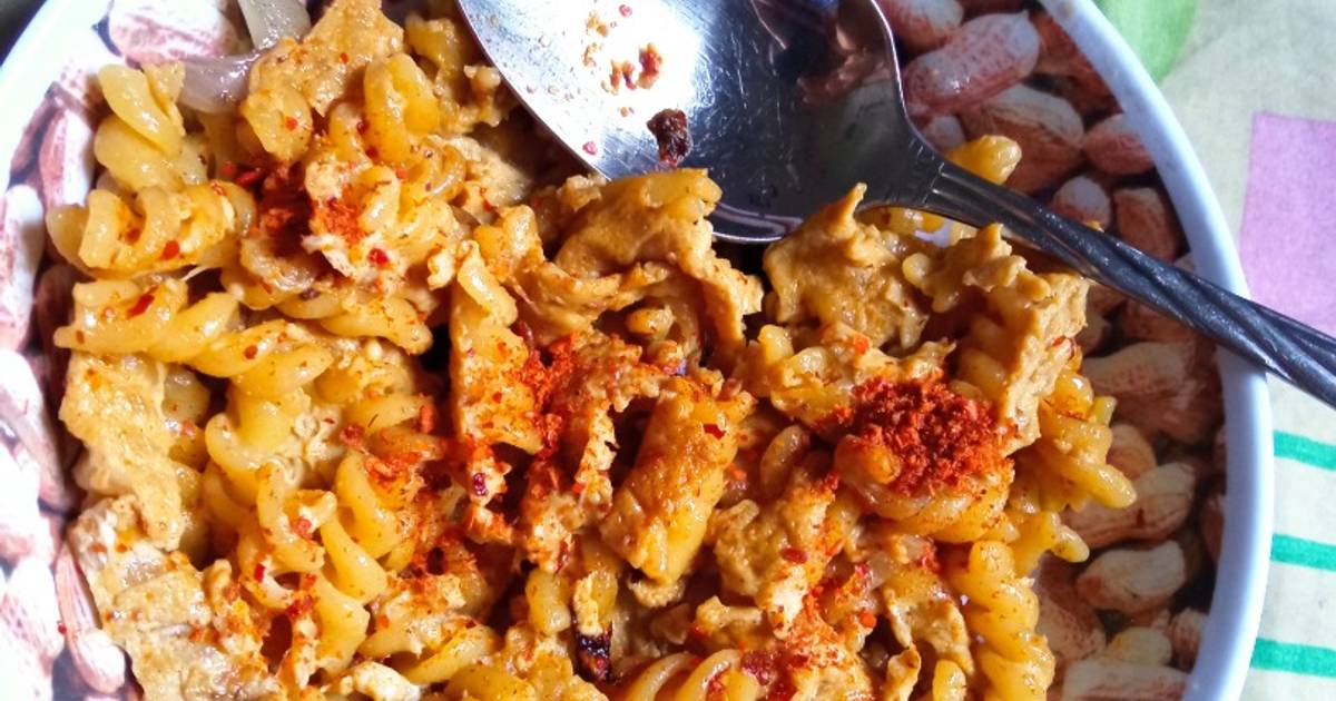 Resep Macaroni telur boncabe tanpa bumbu serbuk balado dll oleh Tiara ...