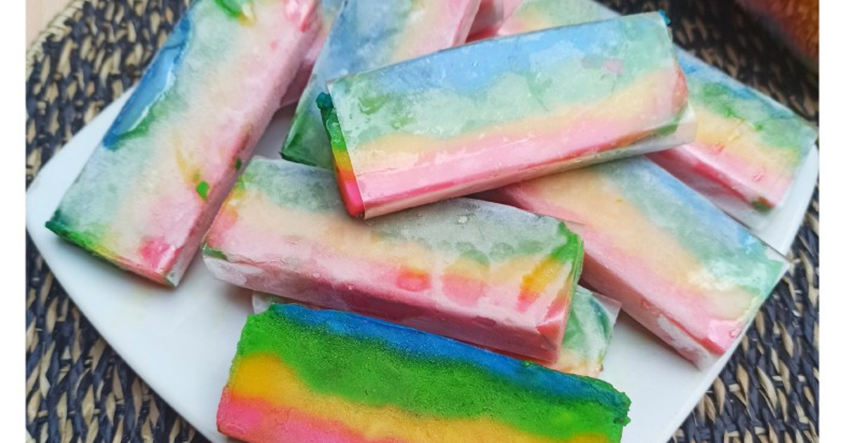 Resep Es Gabus Pelangi oleh Lilis Nur - Cookpad