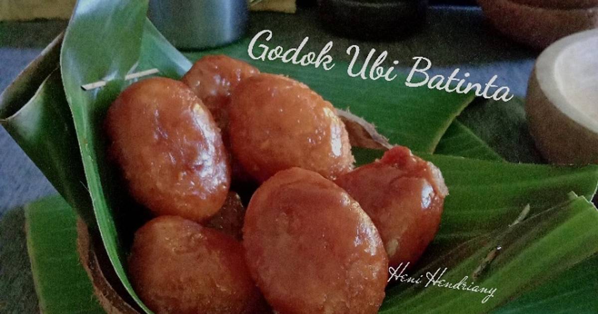 Resep Godok Ubi Batinta /Gemblong Singkong oleh Heni Hendriany - Cookpad