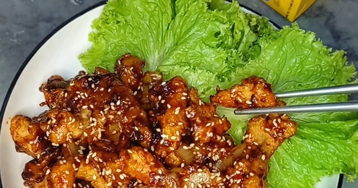 Resep Ayam Tepung Saus Madu Oleh Citra Haries Cookpad