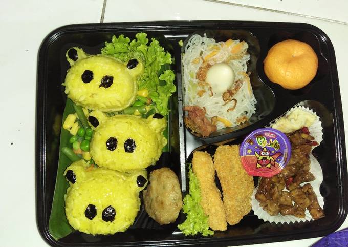 Resep BENTO Ala Indonesia baget oleh Er Lina - Cookpad
