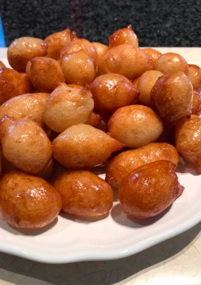 Fried Sweet-dumplings (kaimati) Recipe by Rukia Laltia - Cookpad