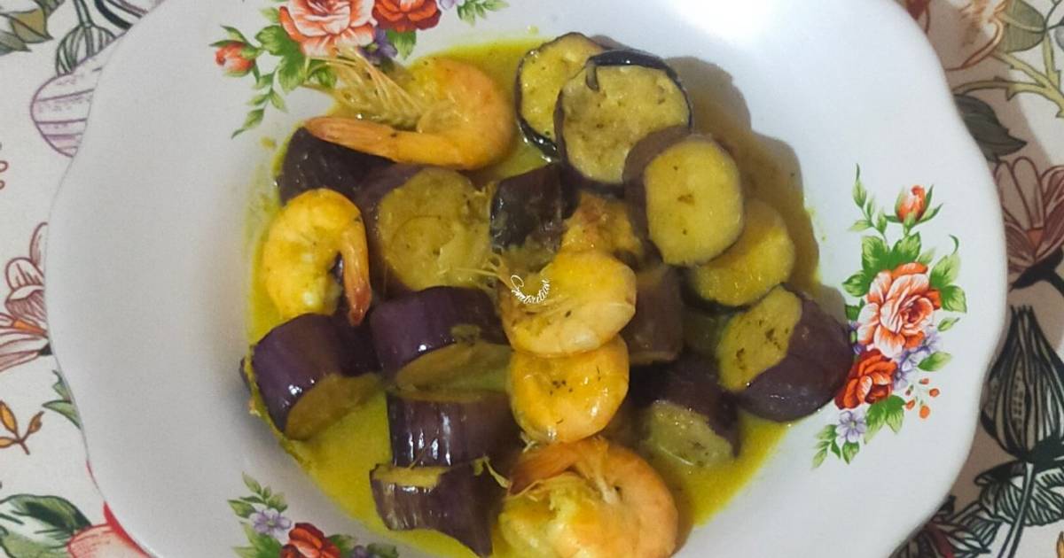 Resep Terong udang masak kuning oleh Ani Brilian - Cookpad