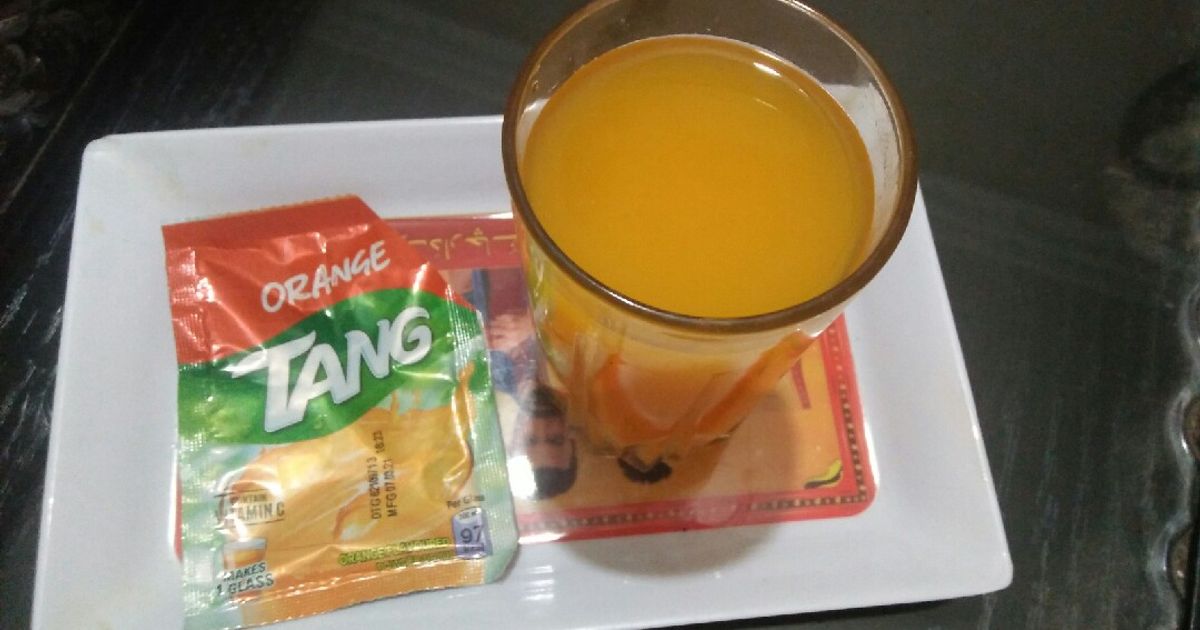 Orange Tang 😃😃 Recipe by J Junaid Motiwala - Cookpad