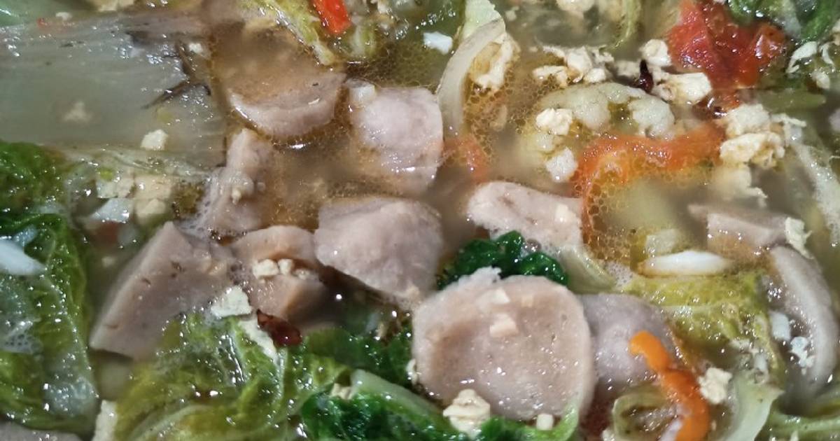 3.815 resep oseng sawi pentol enak dan mudah - Cookpad