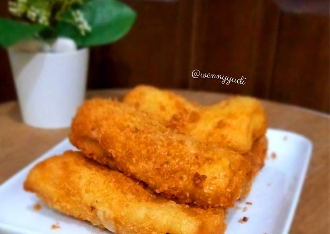 Resep Risol Mentai Sosis Mozarella oleh Wenny Yudi, S.Psi, MM. - Cookpad
