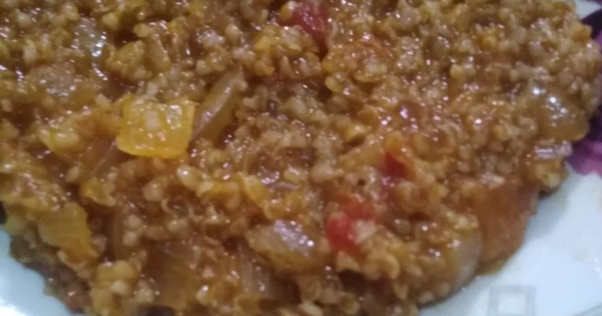 Tomato Bulgur (Burghul Bi Banadoura) Recipe By Aisha