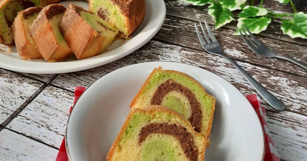 Resep Marmer Cake #2 oleh Ibu Malka - Cookpad