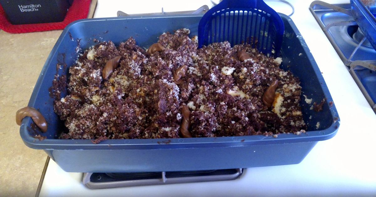 Kitty Litter Cake Recipe By Mel