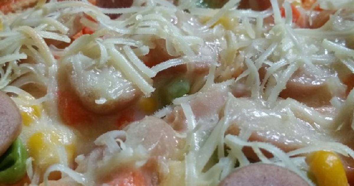 Resep Lazy Pizza oleh jumipinky - Cookpad