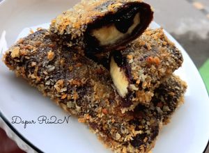 Resep risol coklat pisang cokelat rumahan enak dan mudah - Cookpad