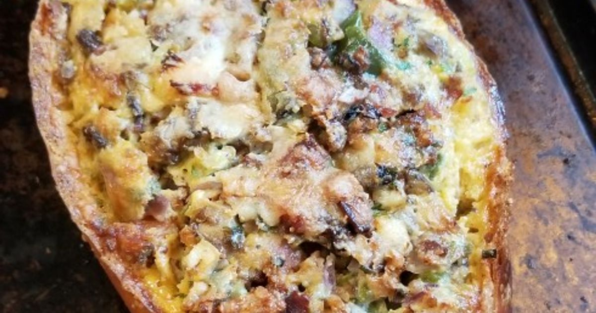 French Bread Breakfast Boat Recipe by Chef Mommy Nessa