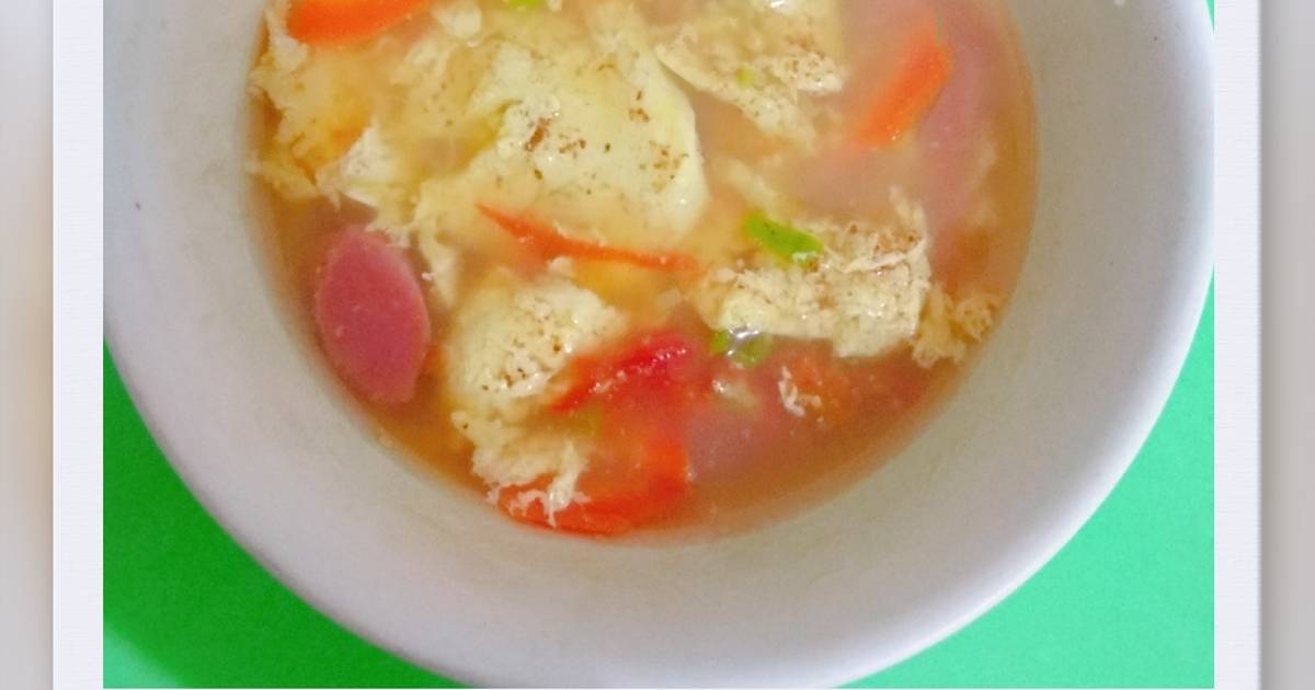 31 resep modifikasi sup tomat telur enak dan mudah - Cookpad