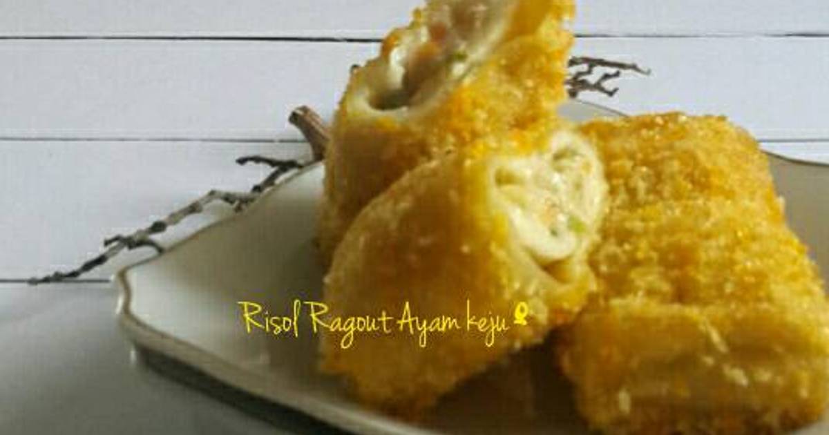Resep Risol Ragout Ayam Keju oleh Agnes Akmal - Cookpad