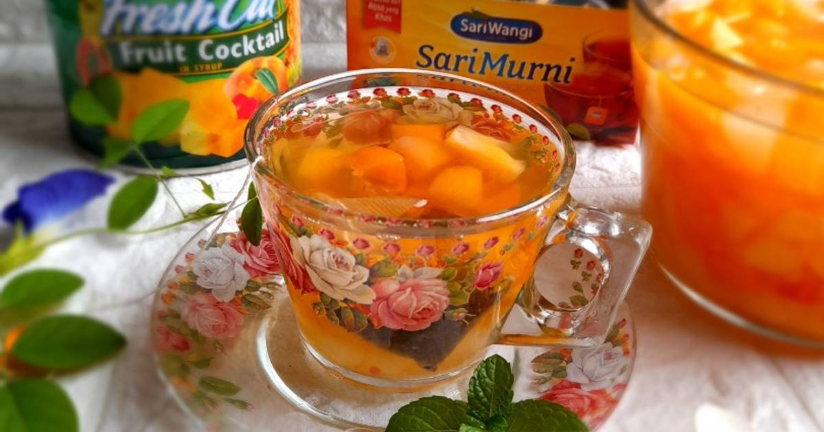 Resep Teh Cocktail oleh Lucky Kitchen - Cookpad