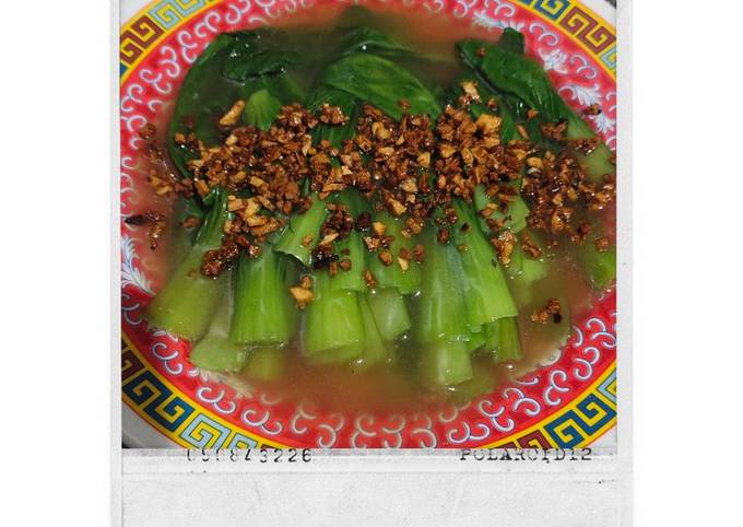 Resep Pakcoy Bawang Putih oleh IngWan - Cookpad