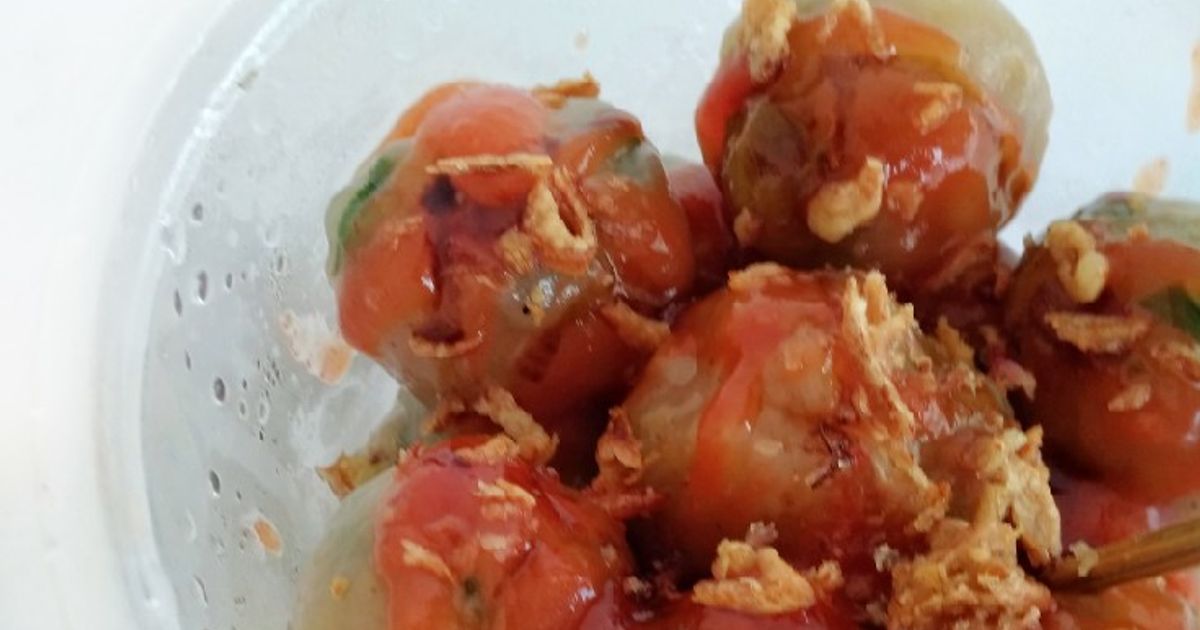 Resep Cilok Kojek Mercon oleh Maccby_kitchen - Cookpad