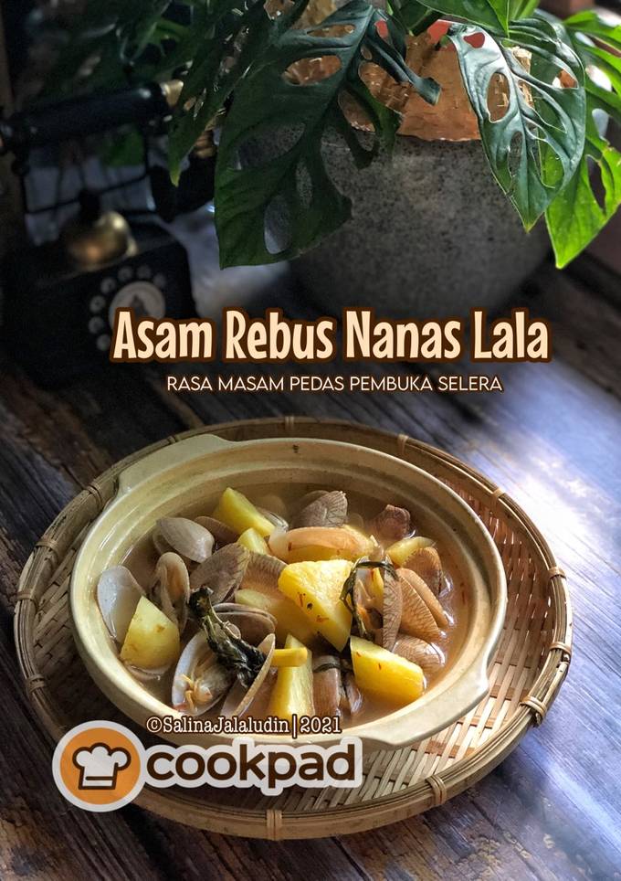 Resipi Asam Rebus Nanas Lala oleh Salina Jalaludin - Cookpad