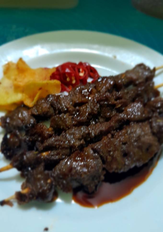 Resep SATE MARANGGI SAPI Khas karawang oleh Nisa Arnindya Naafi'ah ...