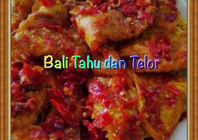 Resep Bali Tahu dan Telor oleh Grace Catering - Cookpad