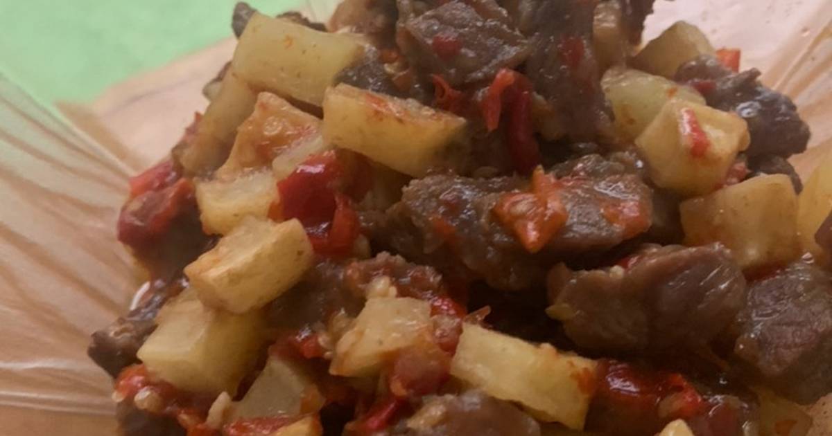 2.557 resep sambel goreng daging sapi praktis enak dan mudah - Cookpad