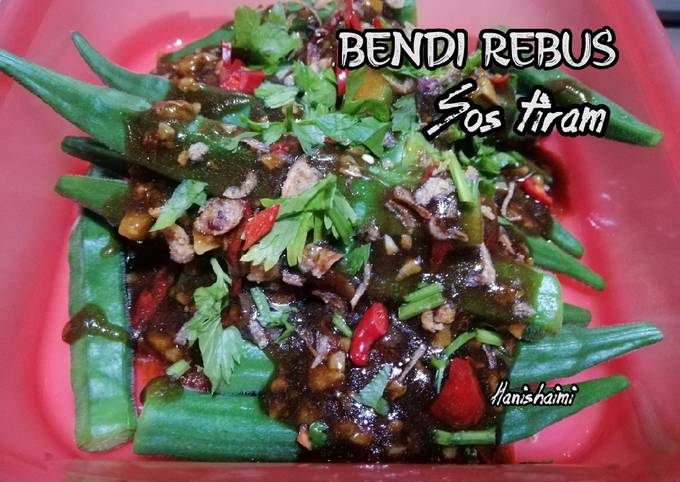 Resipi (4/4) Bendi rebus bersos tiram oleh Hani Shaimi - Cookpad