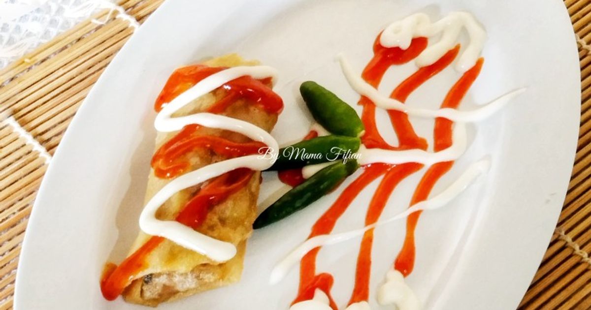 Resep Lumpia Pasta oleh Lanjarsih/Mama Fifian ( MasakanRumahan) - Cookpad