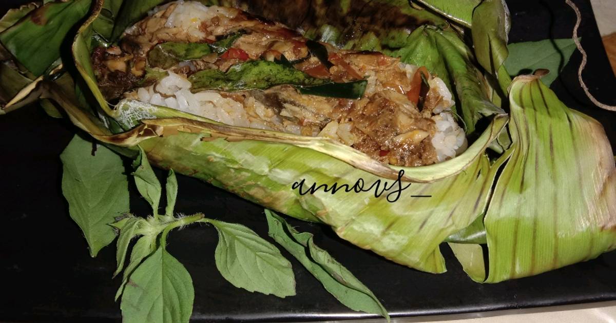 Resep Nasi Bakar Tongkol Suwir Oleh Anna Novitasari Cookpad