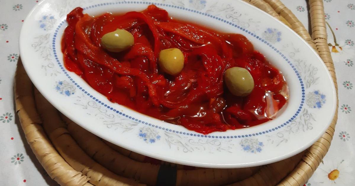 Salade de poivrons rouges grillés de Un amour de cuisine - Cookpad