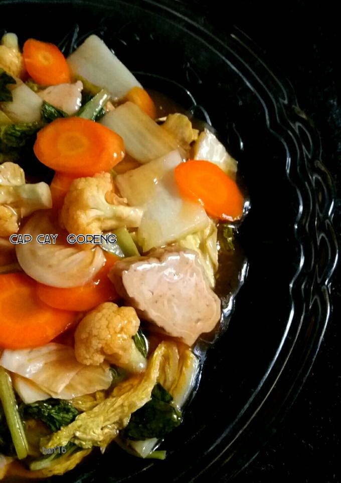 Resep Cap Cay Goreng Merah, irit ! oleh IzzaHan - Cookpad