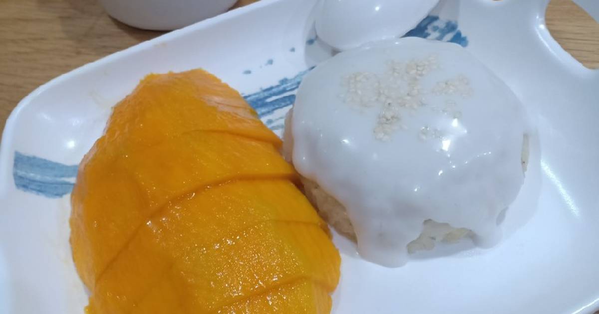 Resep Pulut Mangga (Sticky Mango Rice) oleh Kitchen's Diary - Cookpad