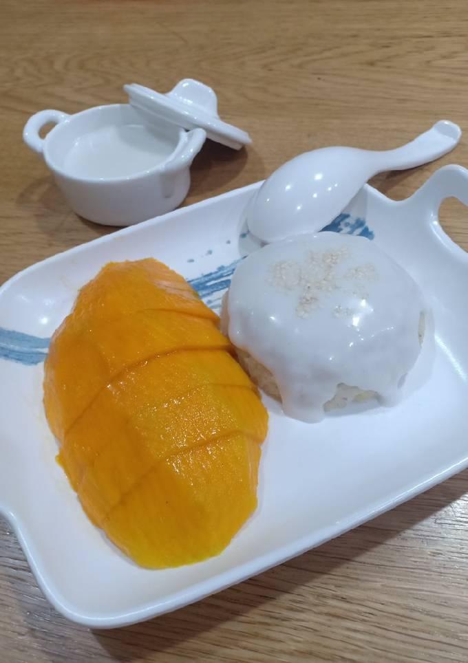 Resep Pulut Mangga (Sticky Mango Rice) oleh Kitchen's Diary - Cookpad