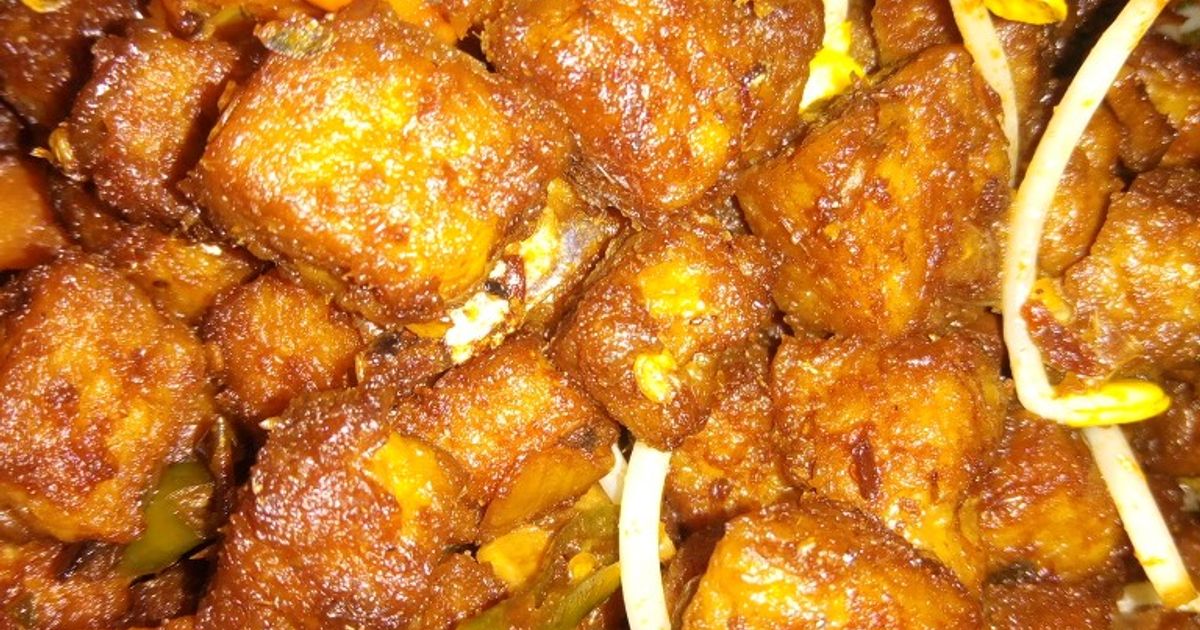 Resep Tempe Gembos Ikan Klotok Pedas Manis oleh Tholif Buogy - Cookpad