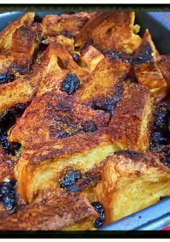 Resep Bread pudding mudah & yummy oleh Servia Madian. - Cookpad