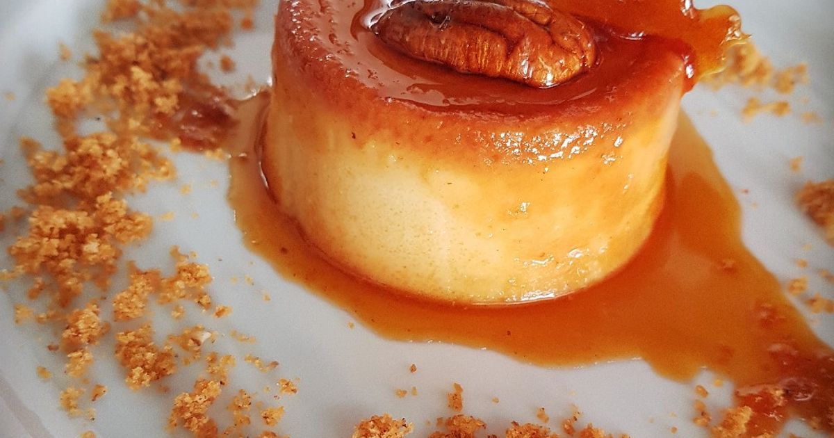 Flan Napolitano Recipe By Jessica Marlen Reyes.