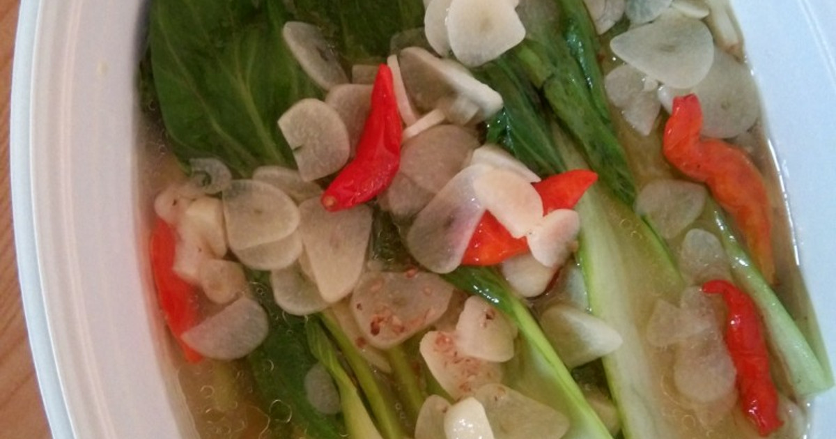 Resep Pokcoy With Garlic Sauce (Ala Chinesse Food) oleh Aulia Wardhani ...