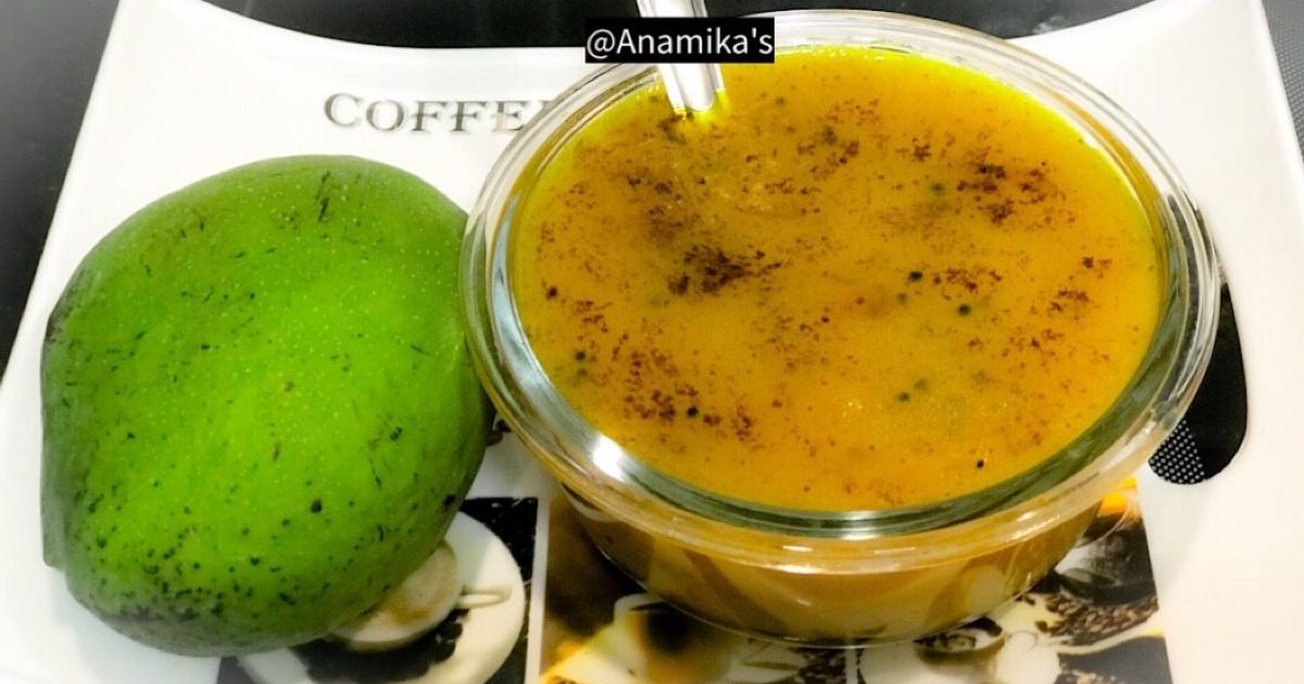 Raw Mango 🥭 Curry: Hot Sweet Tangy Recipe by Anamika Banerjee - Cookpad