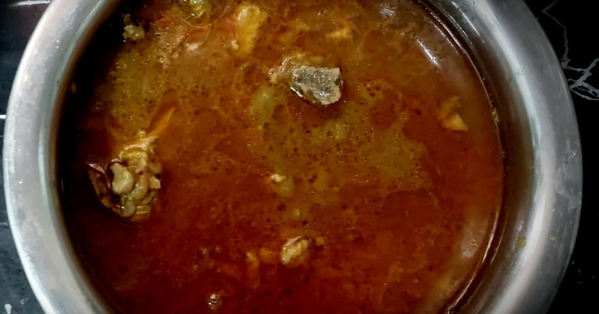 Mutton Thanni Kulambu Recipe by Madhu Dilip - Cookpad