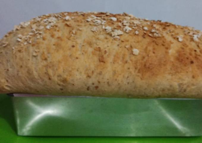 Resep Roti tawar oatmeal oleh Dapur Pinky - Cookpad