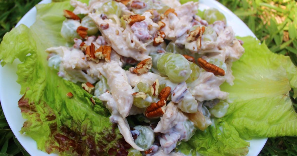 Ensalada De Pollo Con Nuez, Fácil Y Rápido Receta de LAURA Concha- Cookpad