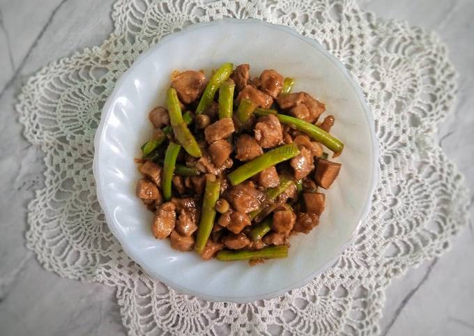 Resep Tumis Buncis Saori Ayam Fillet Oleh Wati Wartini Cookpad