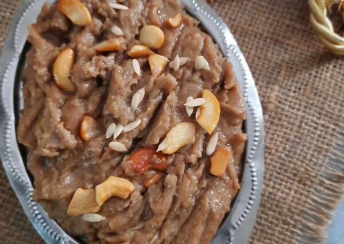 Pearl millet halwa Recipe by renu bhasin - Cookpad