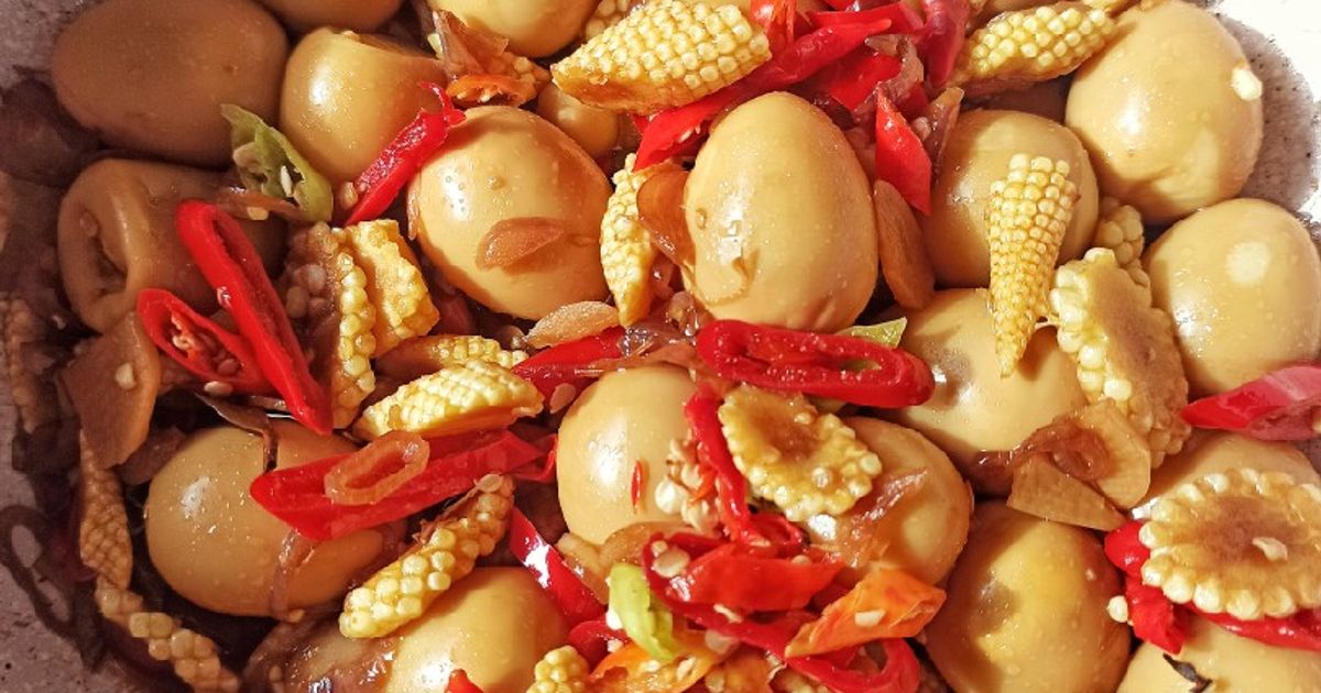 Resep Oseng Putren Telur Puyuh oleh Yeni - Cookpad