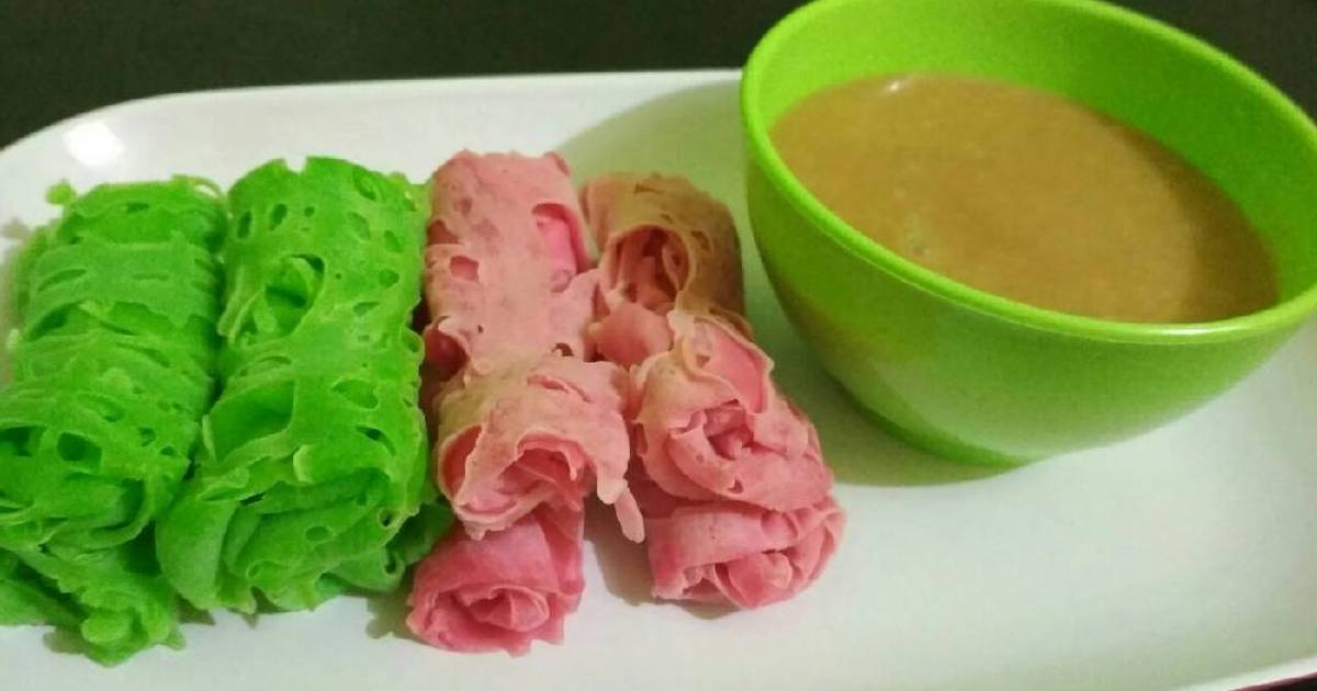Resep Kue Jala kuah kinca oleh Puri - Cookpad