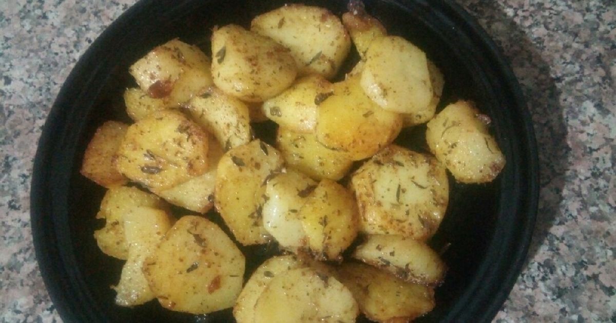 Patate épicée Et Grillée Au Four de Kel Zid - Cookpad